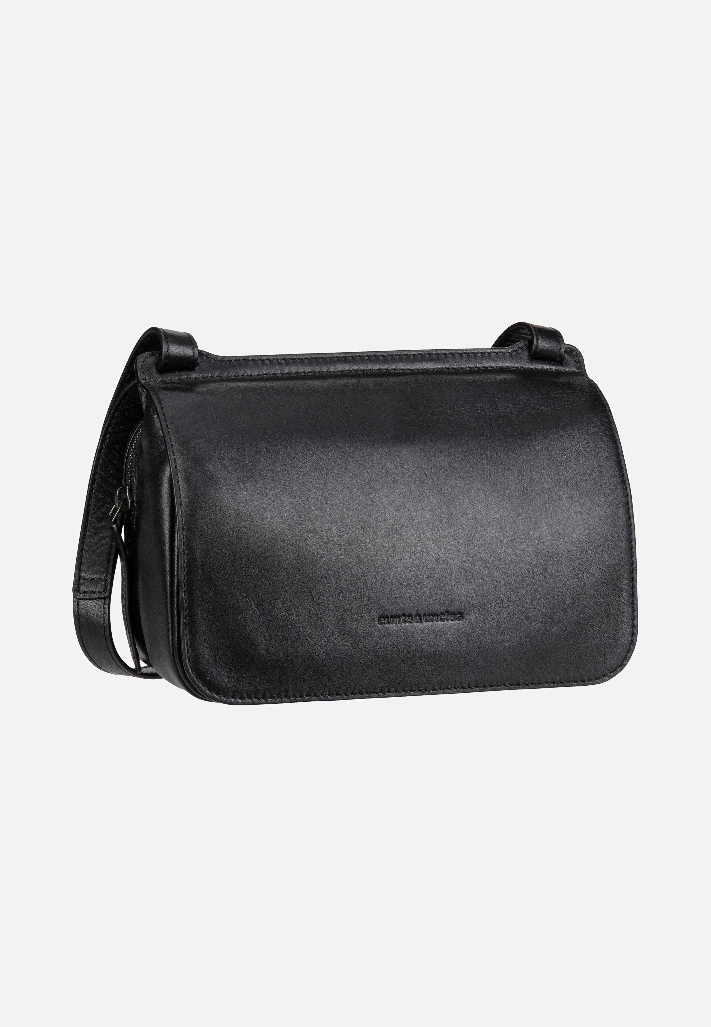 aunts & uncles Magnolia Jet Black - Crossbody Bag | Taschenkaufhaus.de