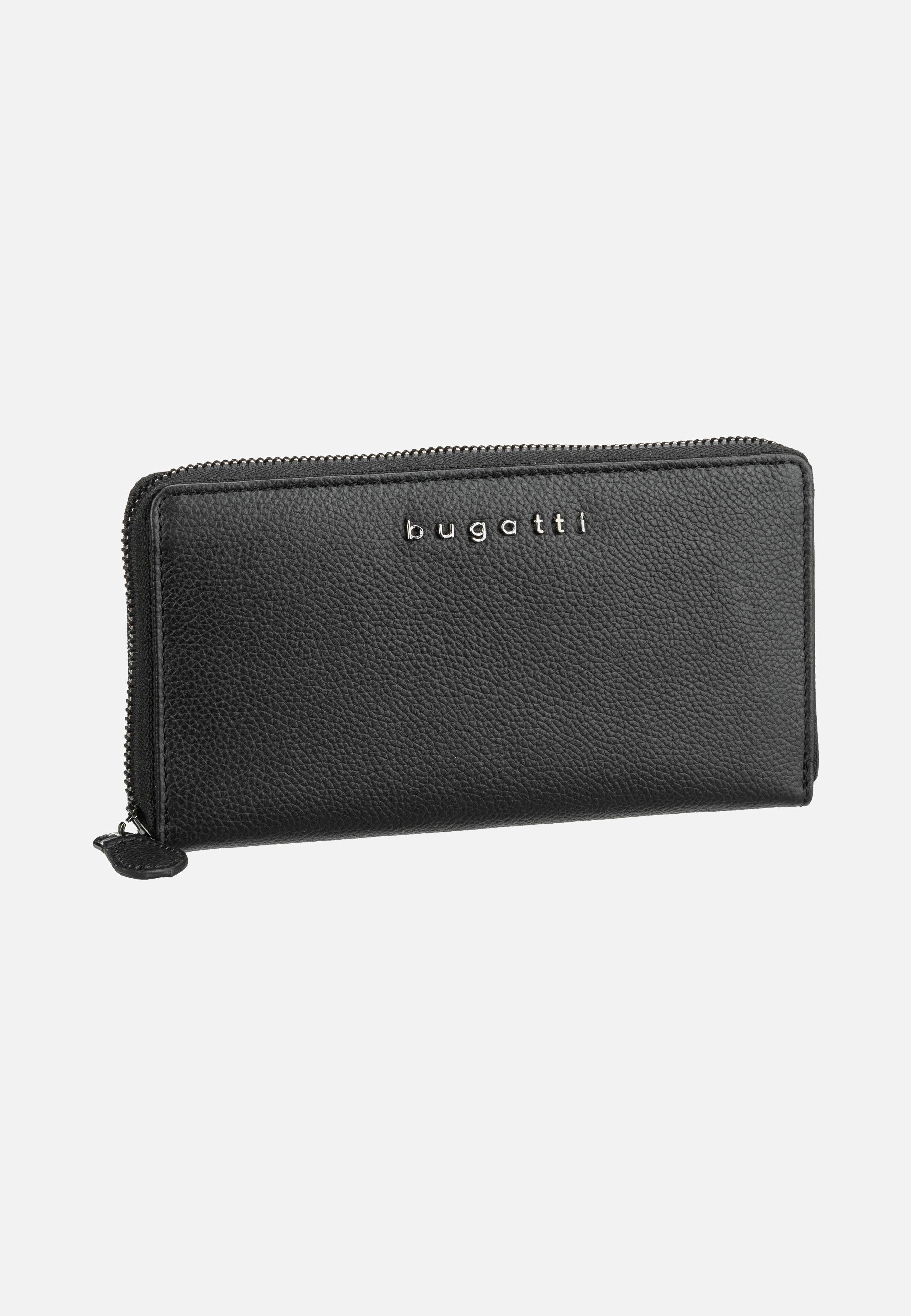 Bugatti Bella Ladies Zip Longpurse Schwarz - Portemonnaie ...