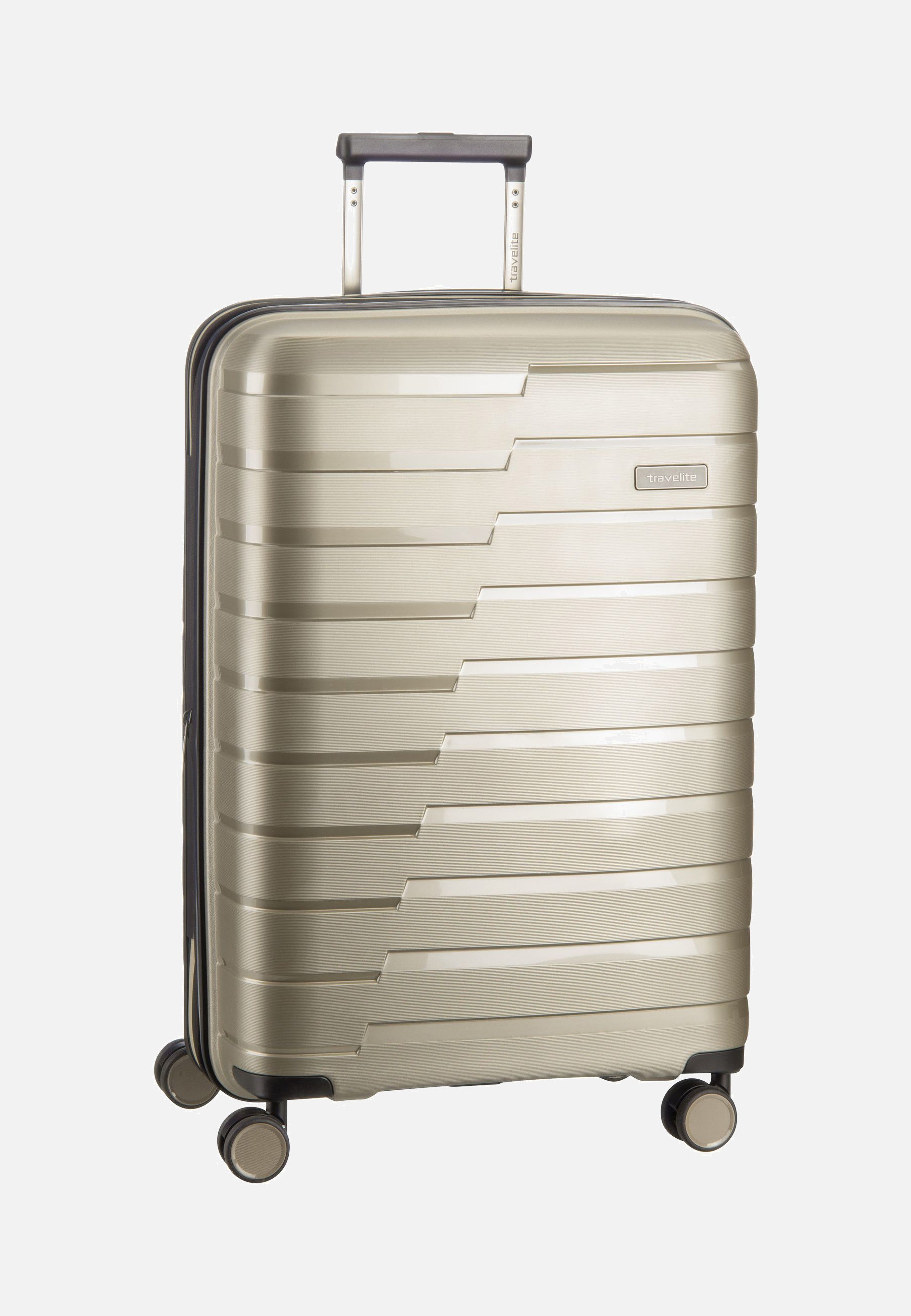 travelite - Air Base 4-Rad Trolley M Champagner - Koffer ...